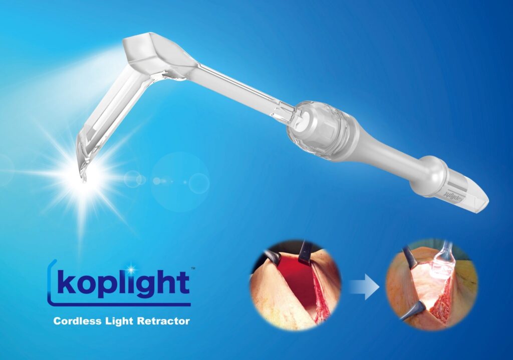 “KOPLIGHT” CORDLESS LIGHTED RETRACTOR - Hartwood